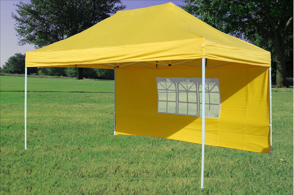 F Model 10'x15' Yellow - Pop Up Tent Pro – Deltacanopy