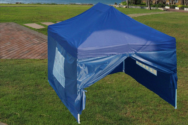 Navy Blue 10'x15' Pop Up Tent Pro - F Model. Custom pop up canopy