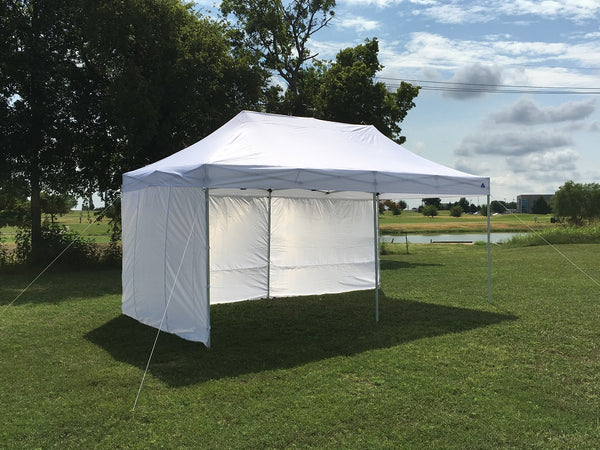 White 10'x20' Pop Up Tent Pro. Custom pop up gazebo