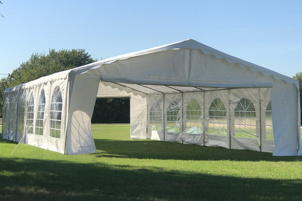 Party Tent 40'x20' - PE White Tent your Party and Wedding