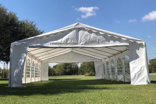 Party Tent 40'x20' - PE White Tent your Party and Wedding
